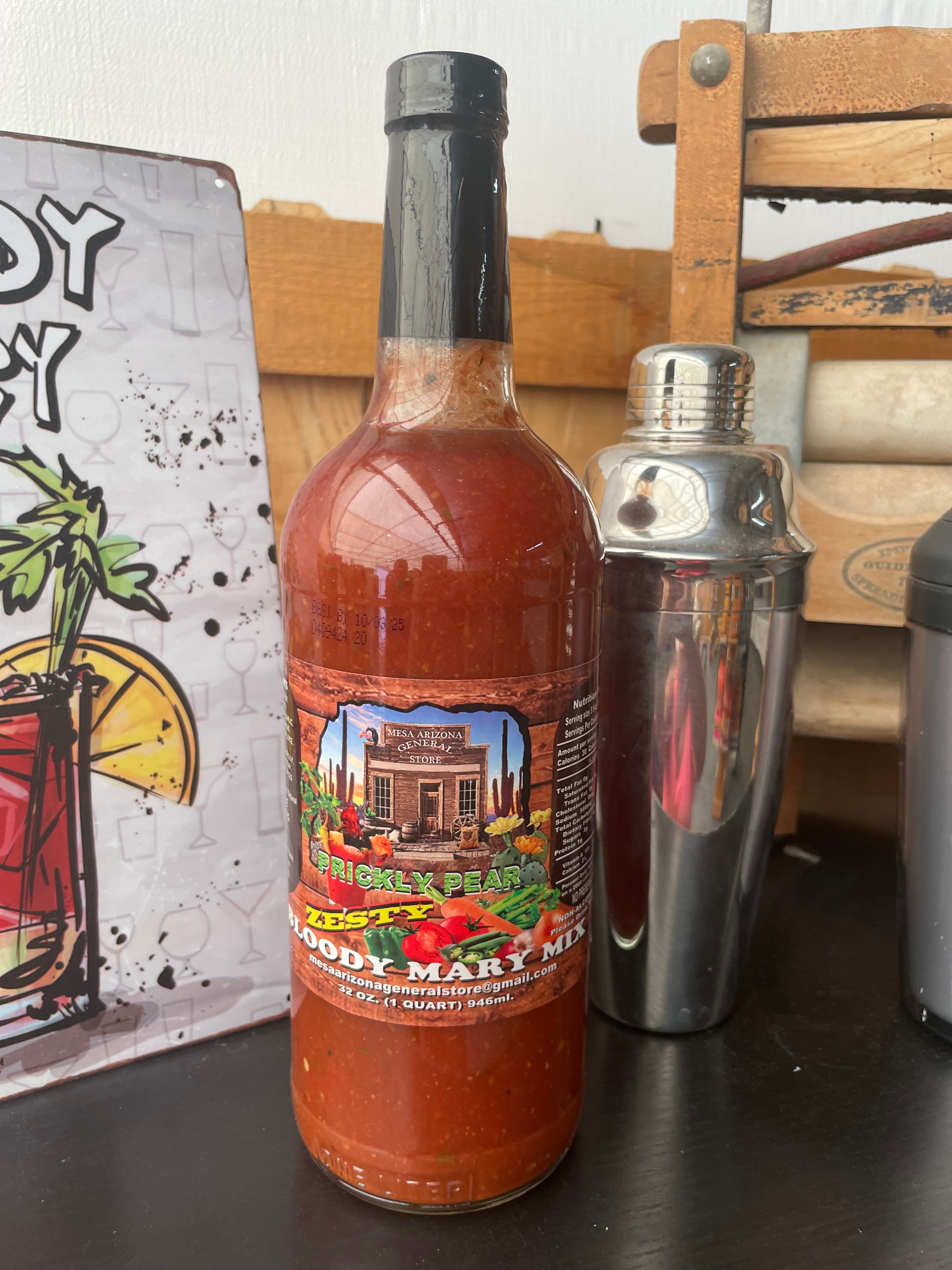 Prickly Pear Bloody Mary Mix – Mesa Arizona General Store